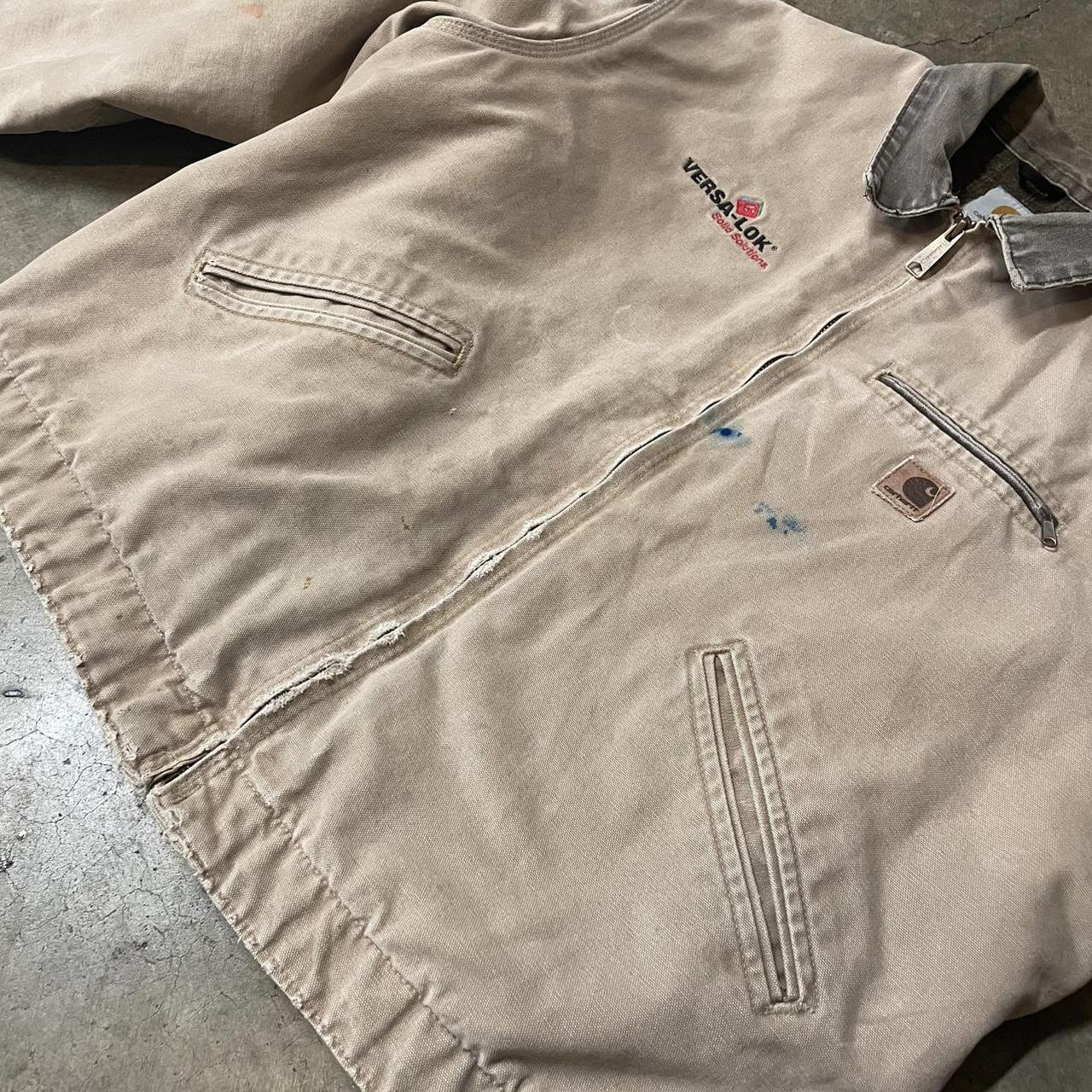Vintage Carhartt J97 SDL Detroit Jacket Size XL... | Depop