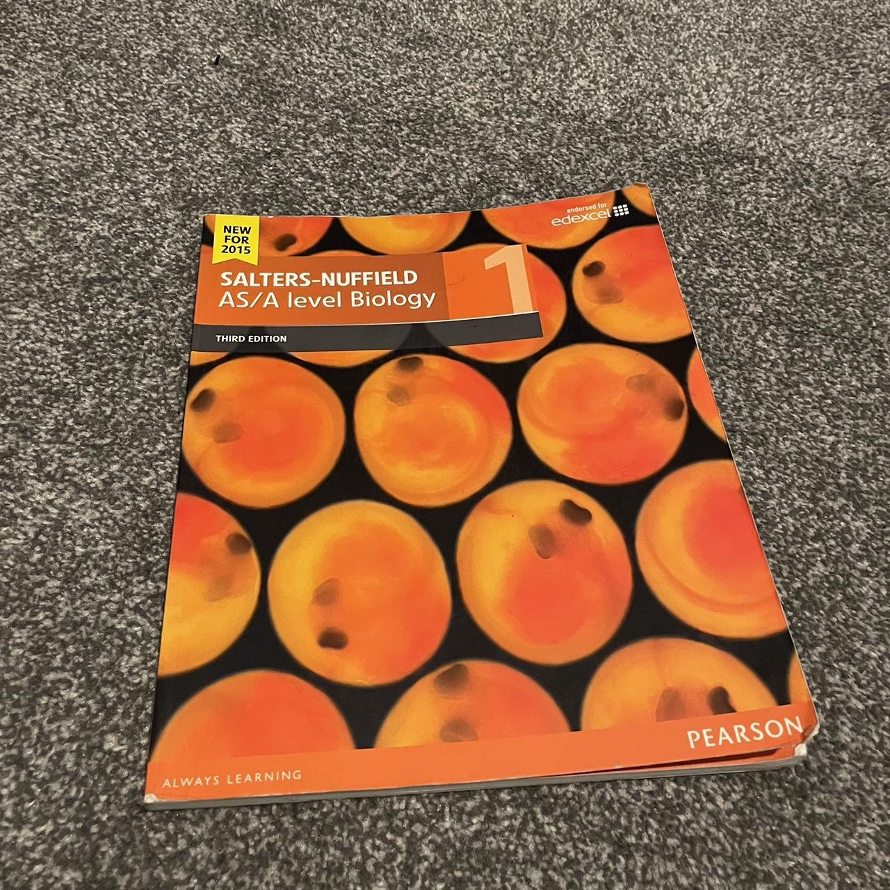 A-level biology textbooks Pearson Edexcel salters... | Depop
