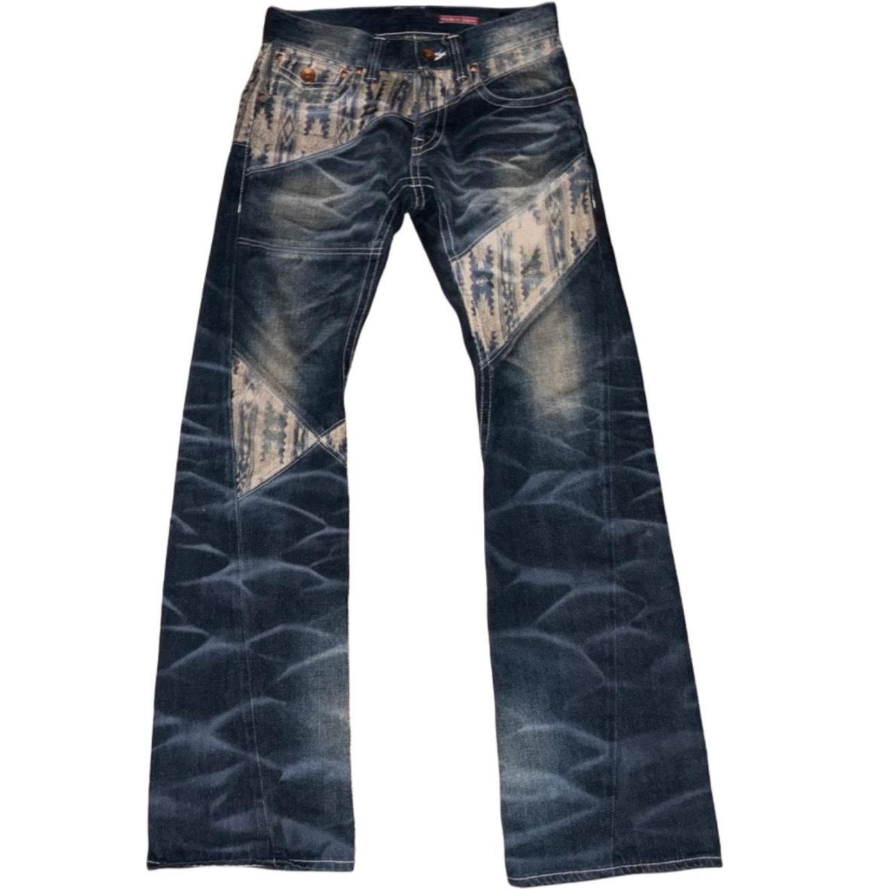 SIZE 28 SEMANTIC DESIGN JAPANESE FLARED DENIM... | Depop