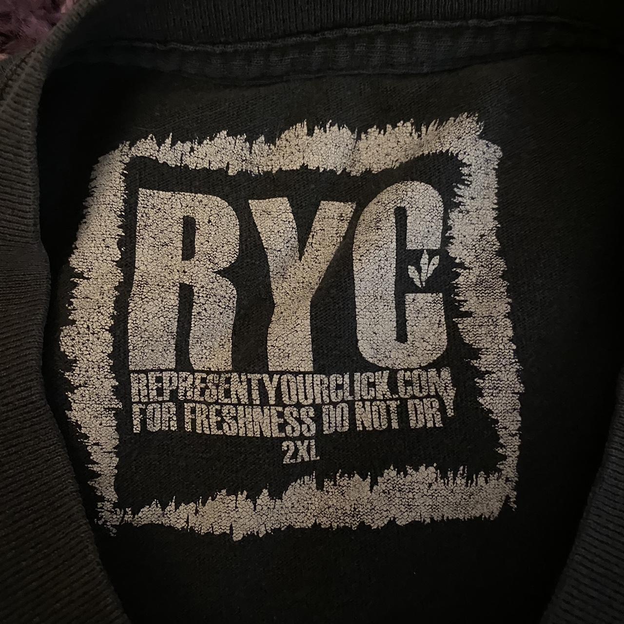 VINTAGE Y2K RYC SHIRT, Washed black color, ALMOST... - Depop