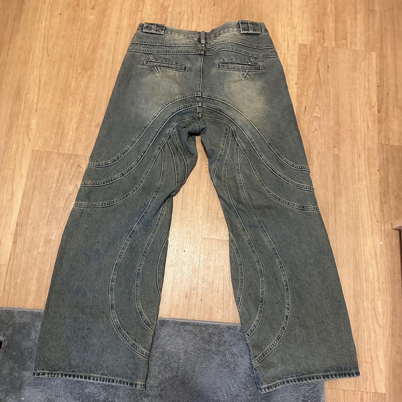 no faith studios jeans never worn *rep but still... - Depop