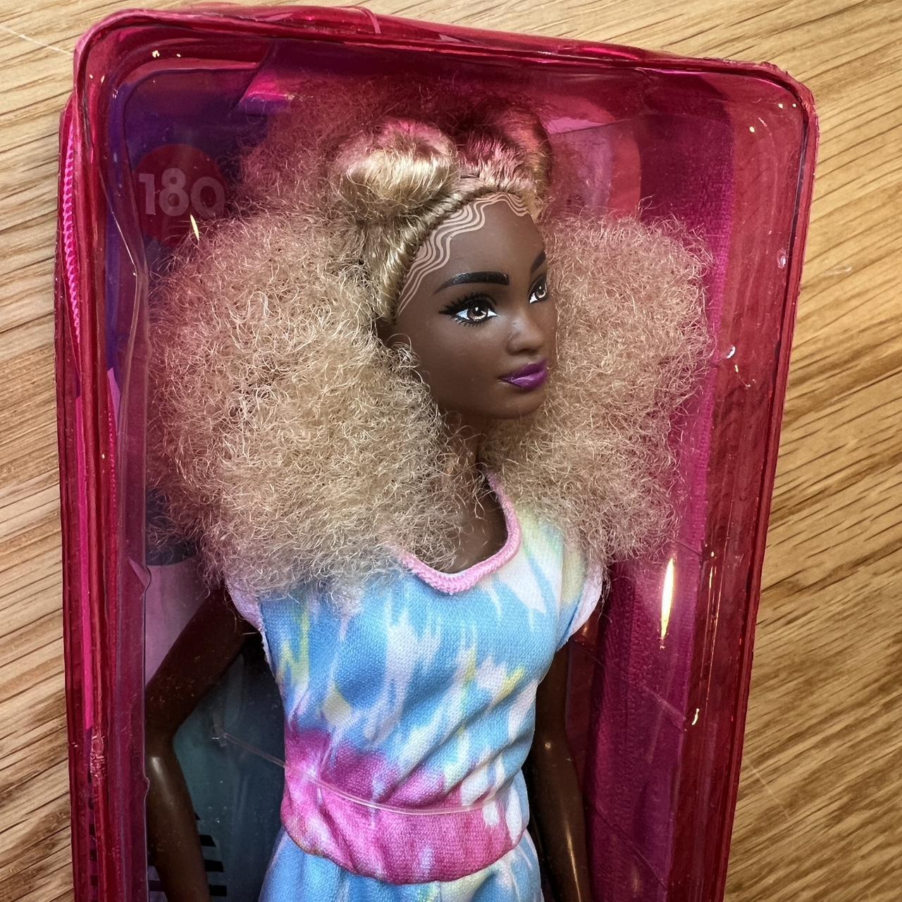 Barbie Fashionistas Doll #180 Tall, Blonde Afro with... | Depop