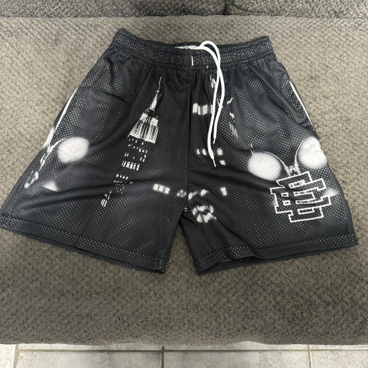 Eric Emmanuel Shorts EE Black- Size M Men's - Depop