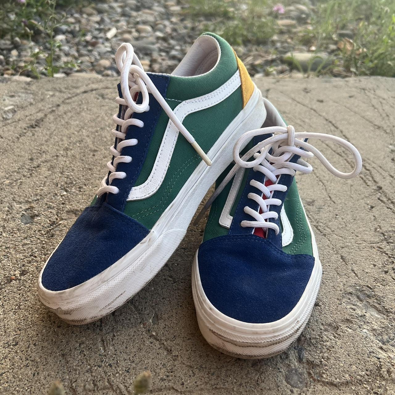 Yacht club vans wore a few times! They come with the... - Depop