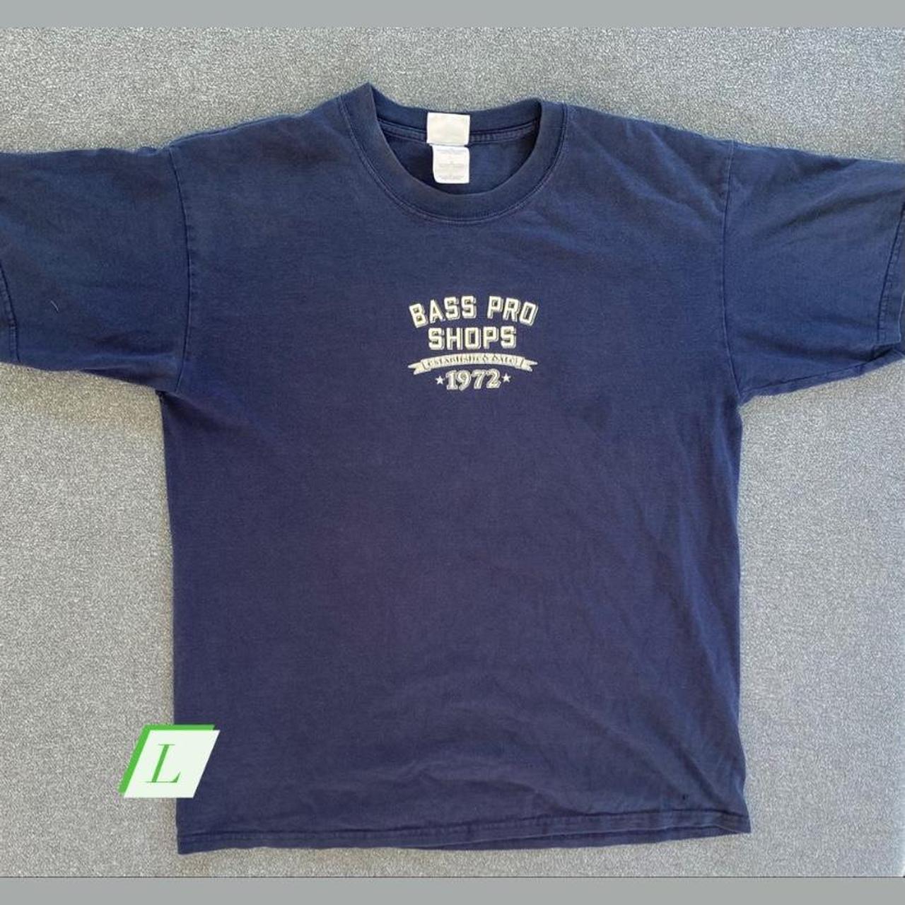 large vintage bass pro “est 1972” tee #vintage... - Depop