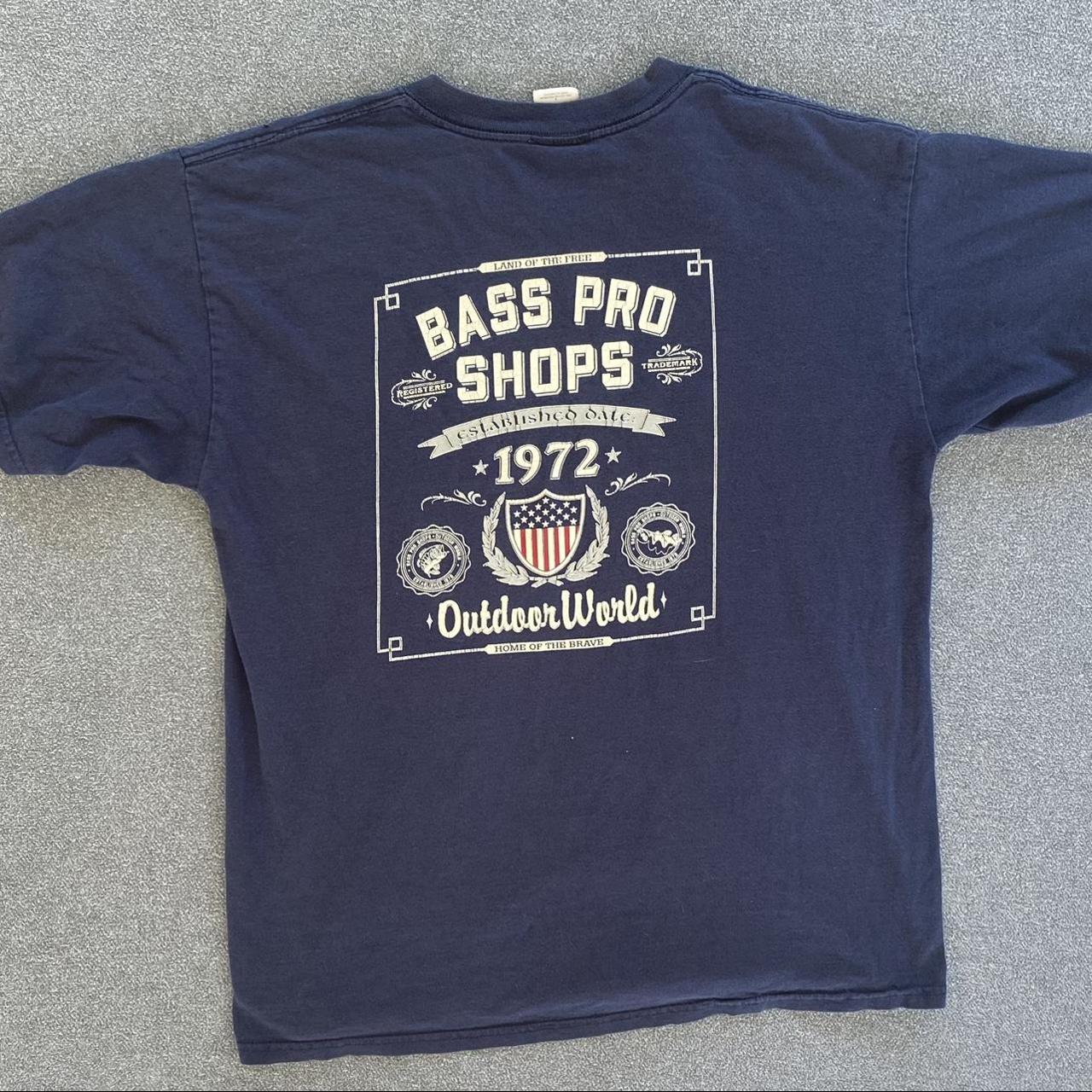 large vintage bass pro “est 1972” tee #vintage... - Depop