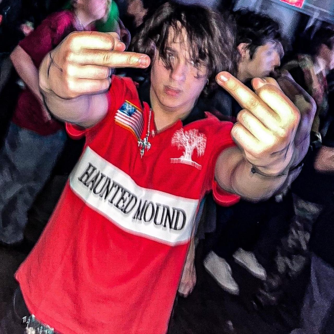 HAUNTED MOUND POLO LARGE only wore once for fit pics... - Depop