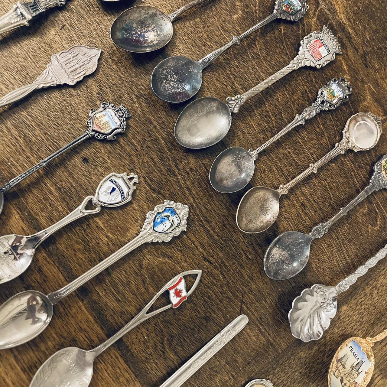 Lot of vintage mini silver spoons!! Perfect for... - Depop