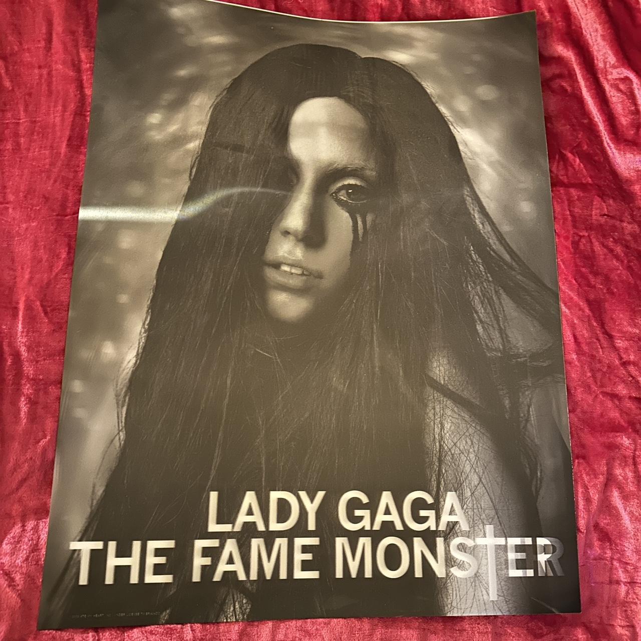 Lady Gaga The Fame Monster Holographic Poster -from... - Depop