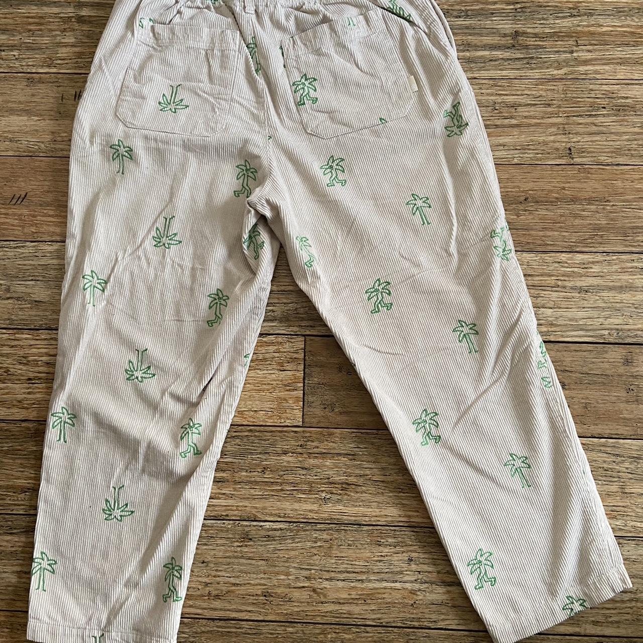 Urban Outfitters Corduroy Palm Tree Pants (Only... - Depop