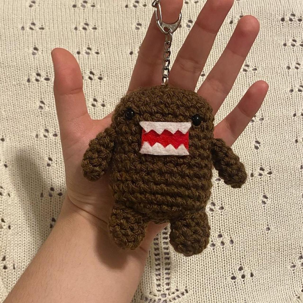 Handmade Domo Keychain!! 👾 Perfect lil addition to... - Depop
