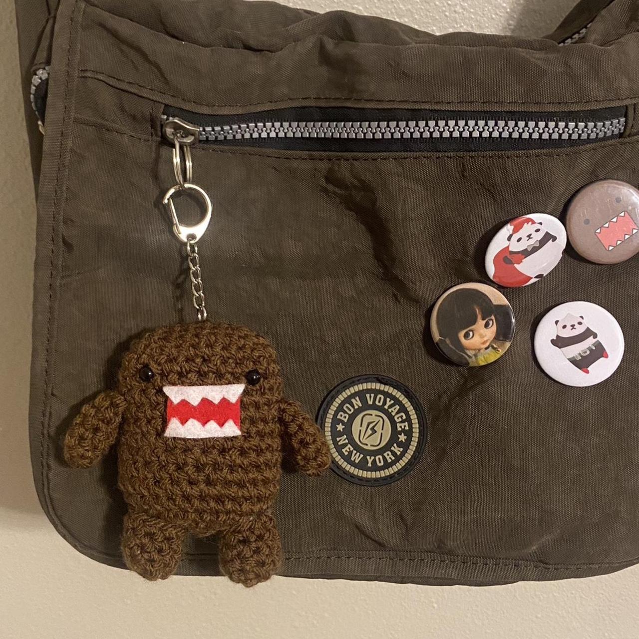 Handmade Domo Keychain!! 👾 Perfect lil addition to... - Depop