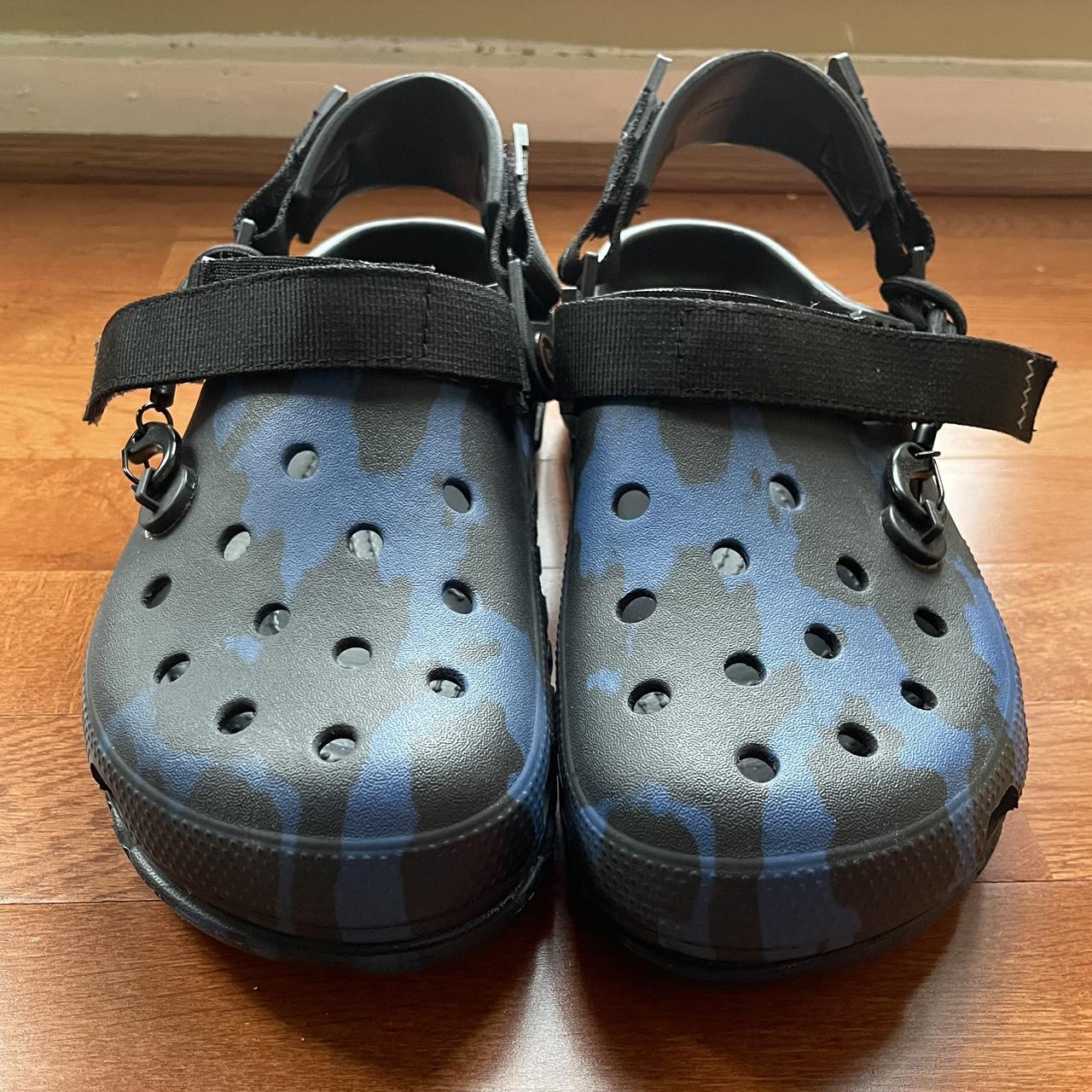 Never Worn Limited Edition Post Malone Crocs Size 8... - Depop