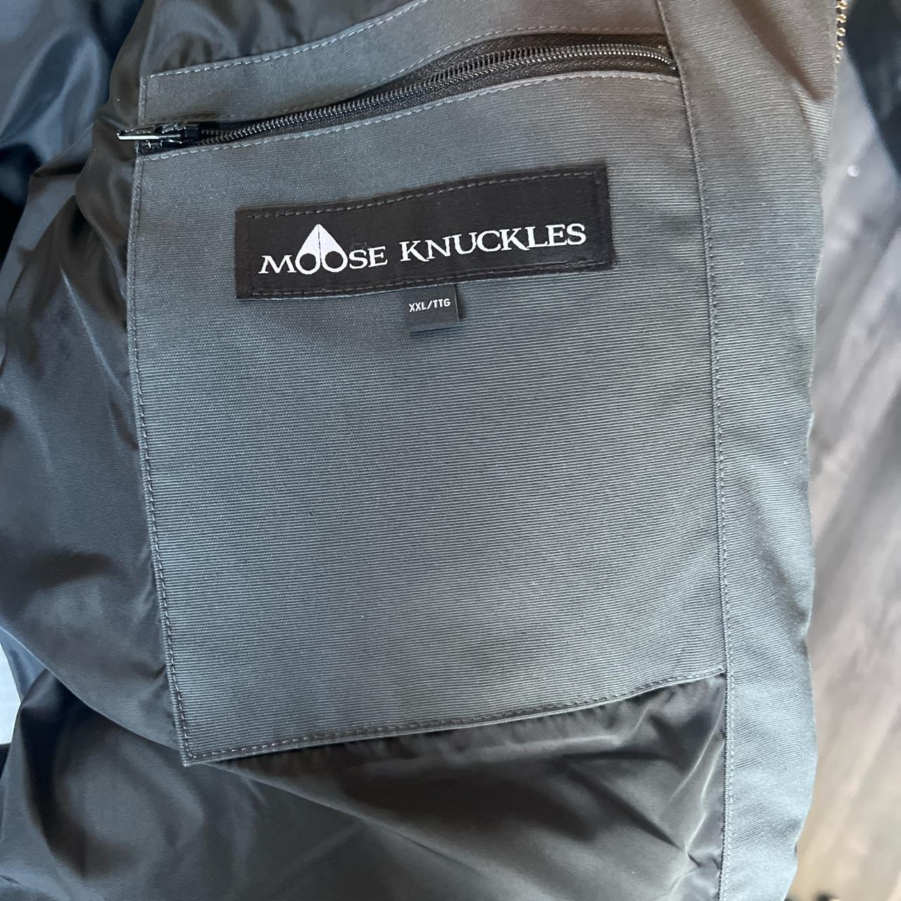 Moose Knuckle Kendall grey Original 3Q Fur jacket... - Depop