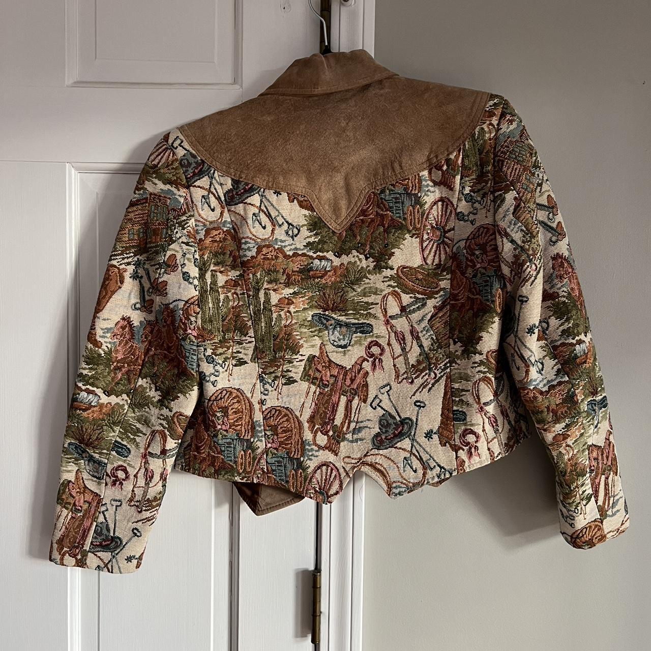 Small vintage western jacket - Depop