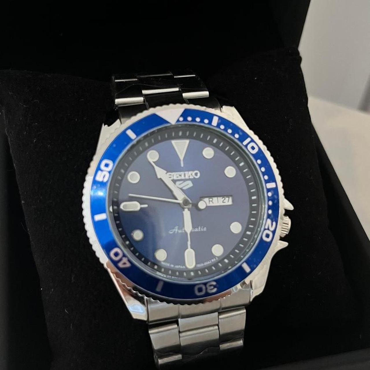 Seiko 5 Sports Blue Automatic 🚚Arrival time: next... - Depop