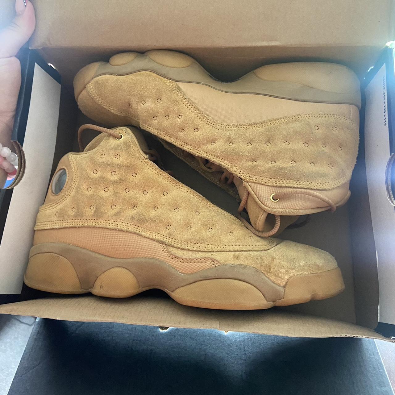 Jordan Men's Tan Trainers | Depop