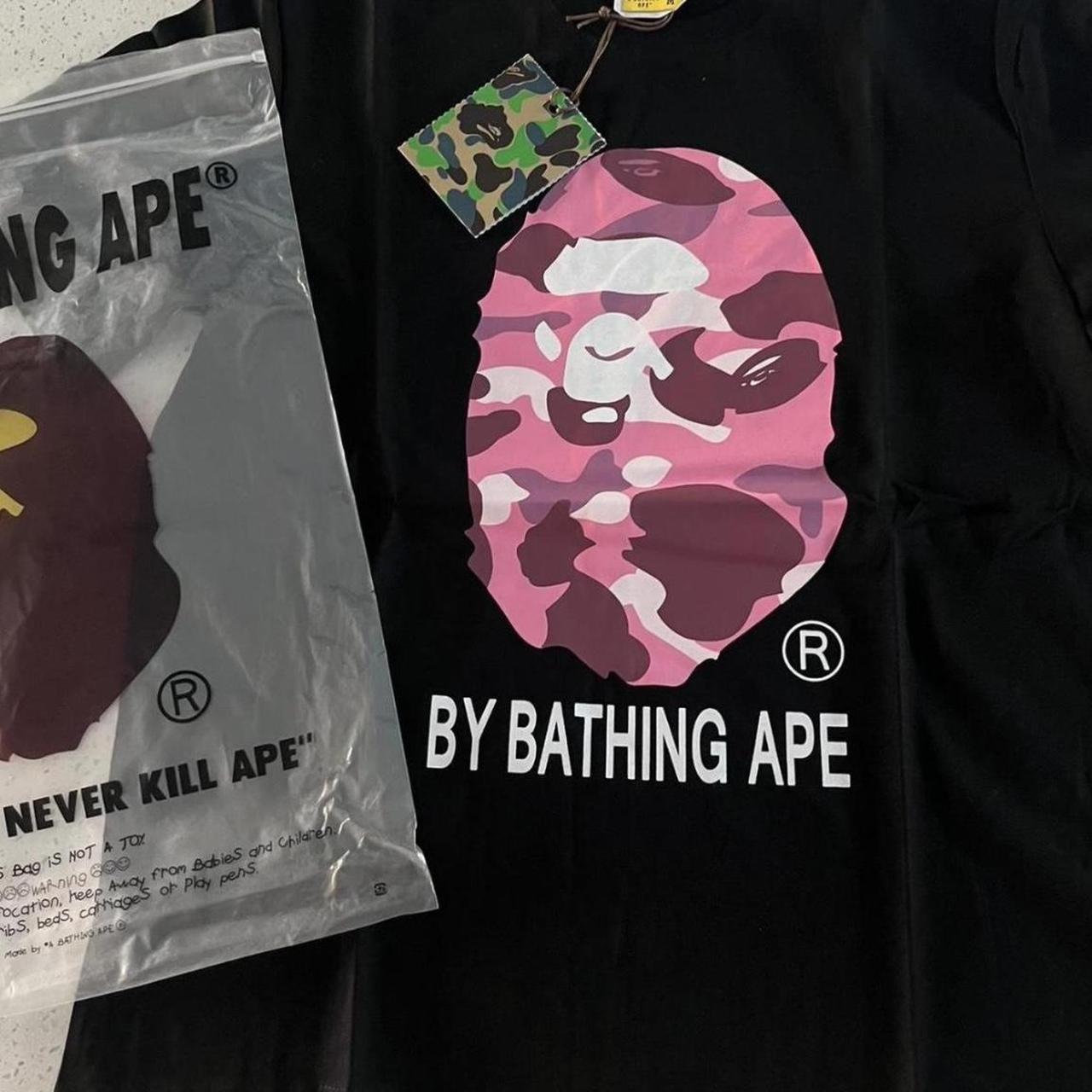 *dm for price* bape t shirt brand new with bag and tag - Depop