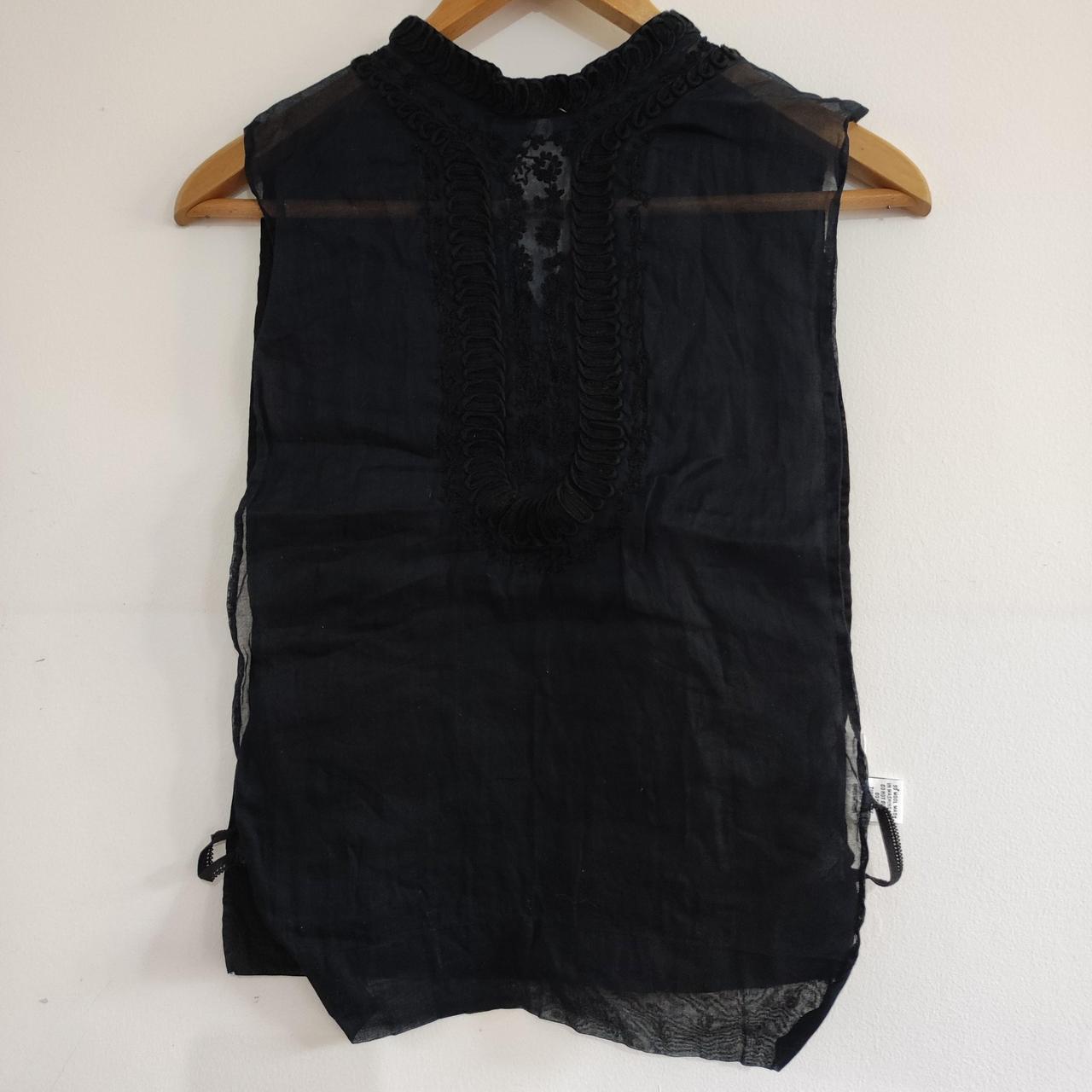 Day black 100% cotton Tabard top Size 42 Free UK P... - Depop