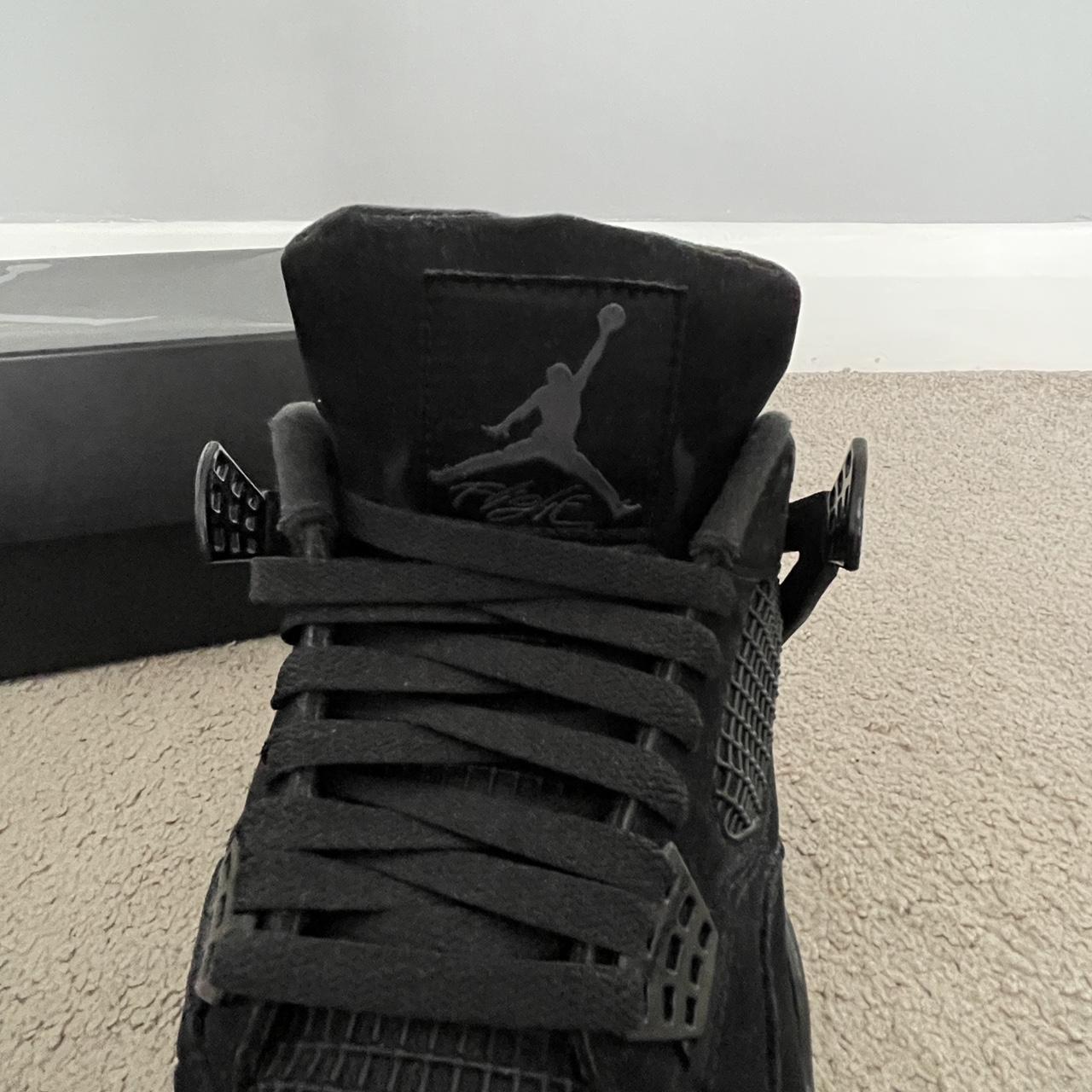 Jordan 4 Black Cats Authentic Comes with original... - Depop