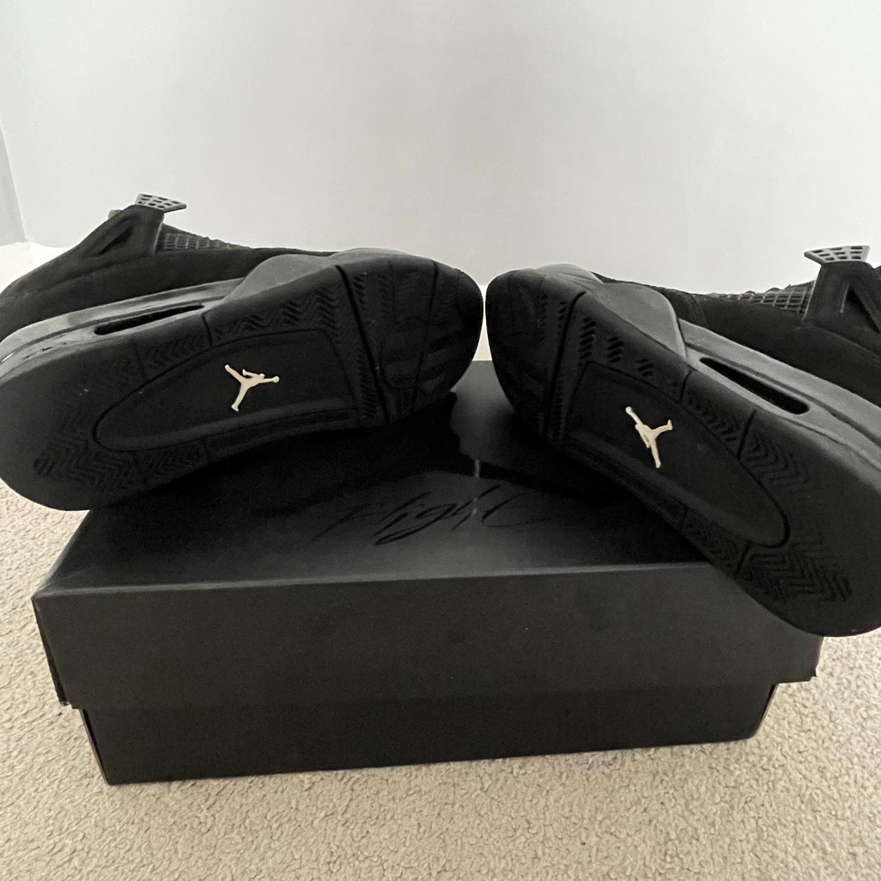 Jordan 4 Black Cats Authentic Comes with original... - Depop