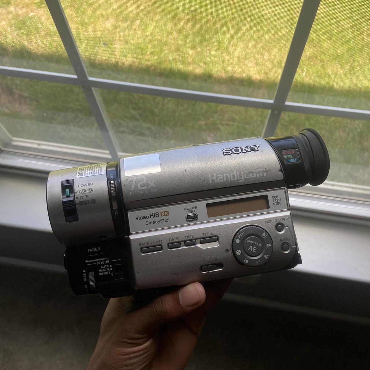 Sony vhs handy cam Record Transfer Play Hi8 Video... - Depop