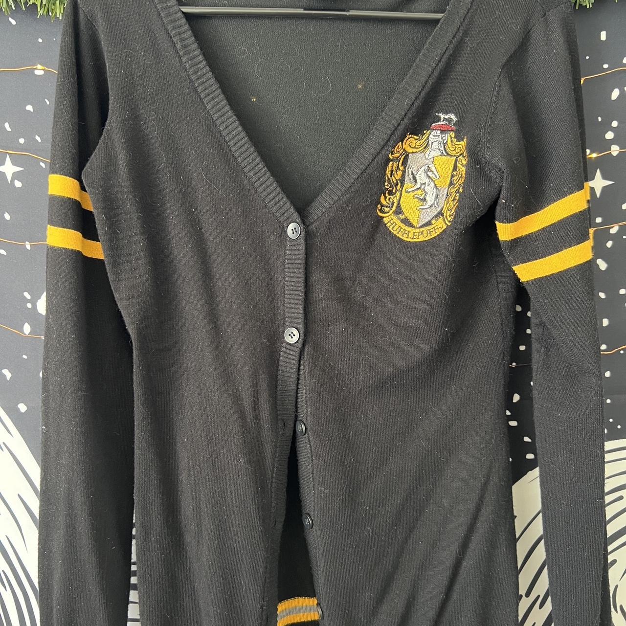 Harry potter, Hufflepuff, light cardigan, size S - Depop