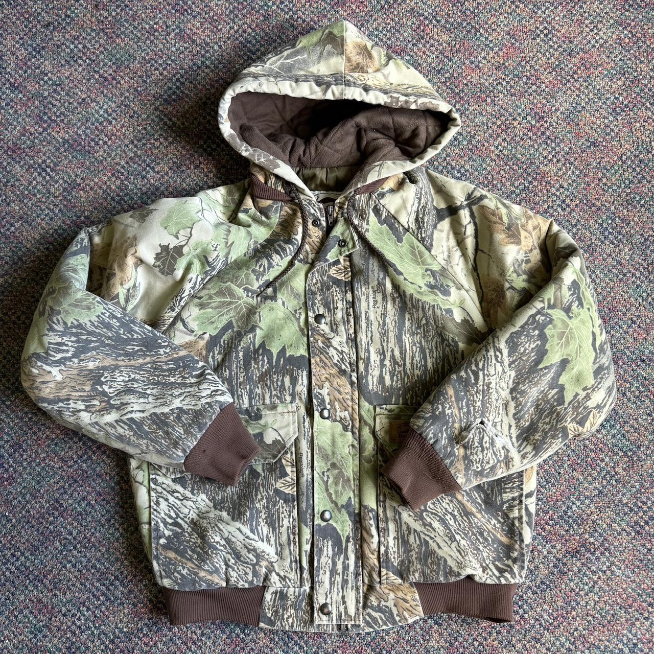 Coo lil camo jacket - Depop