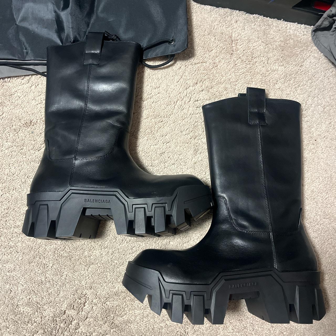 BALENCI BULLDOZER BOOTS SIZE 46 (12 US) Never worn... - Depop