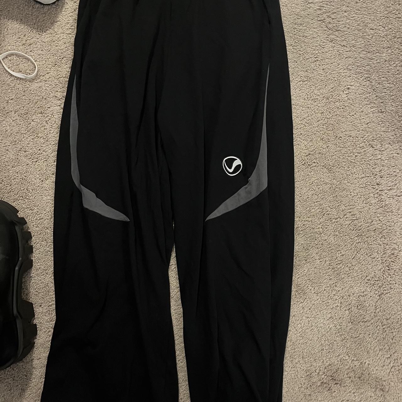 VETEMENTS baggy moto sweatpants 1to1 almost brand... - Depop