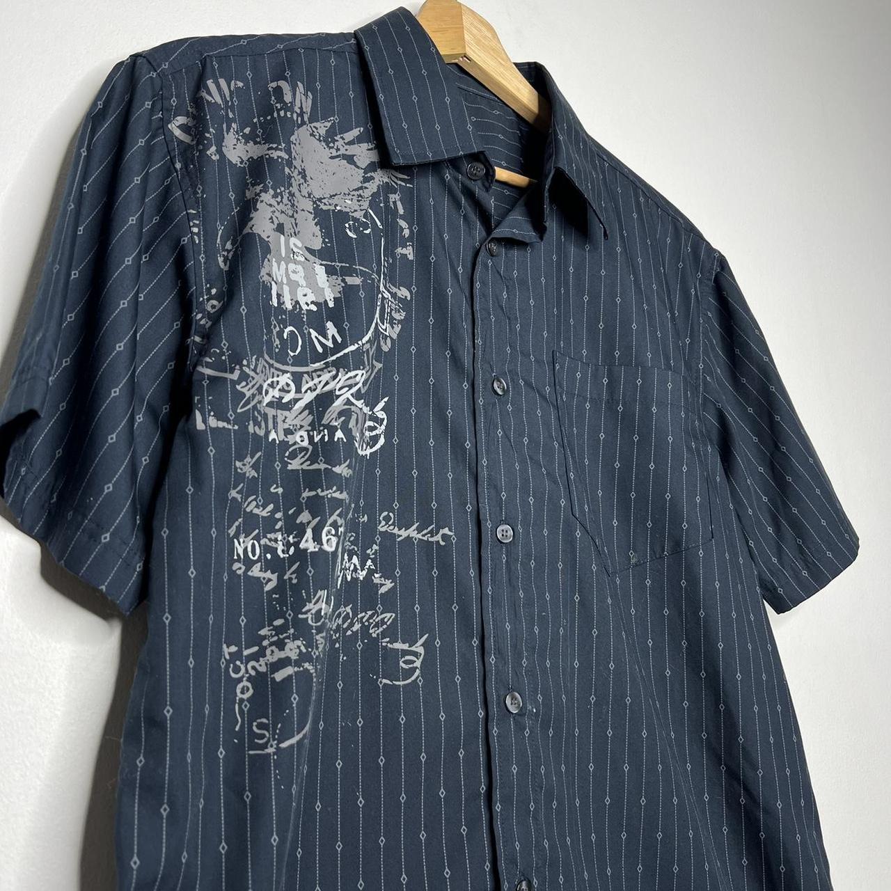 Vintage target stripe button up casual shirt Sick... | Depop