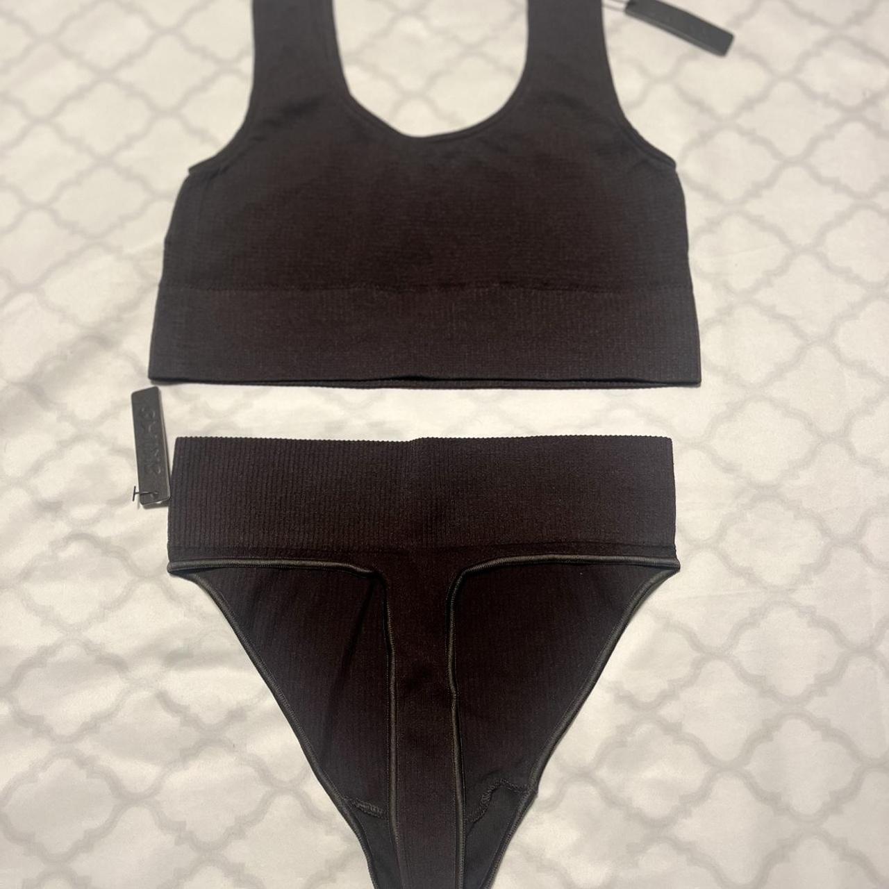 Skims set of top and thong, Skims sculpting to your... - Depop