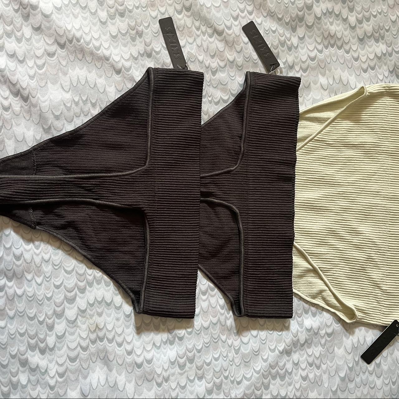 Beautiful skims pack of three, 2 thong and one... - Depop