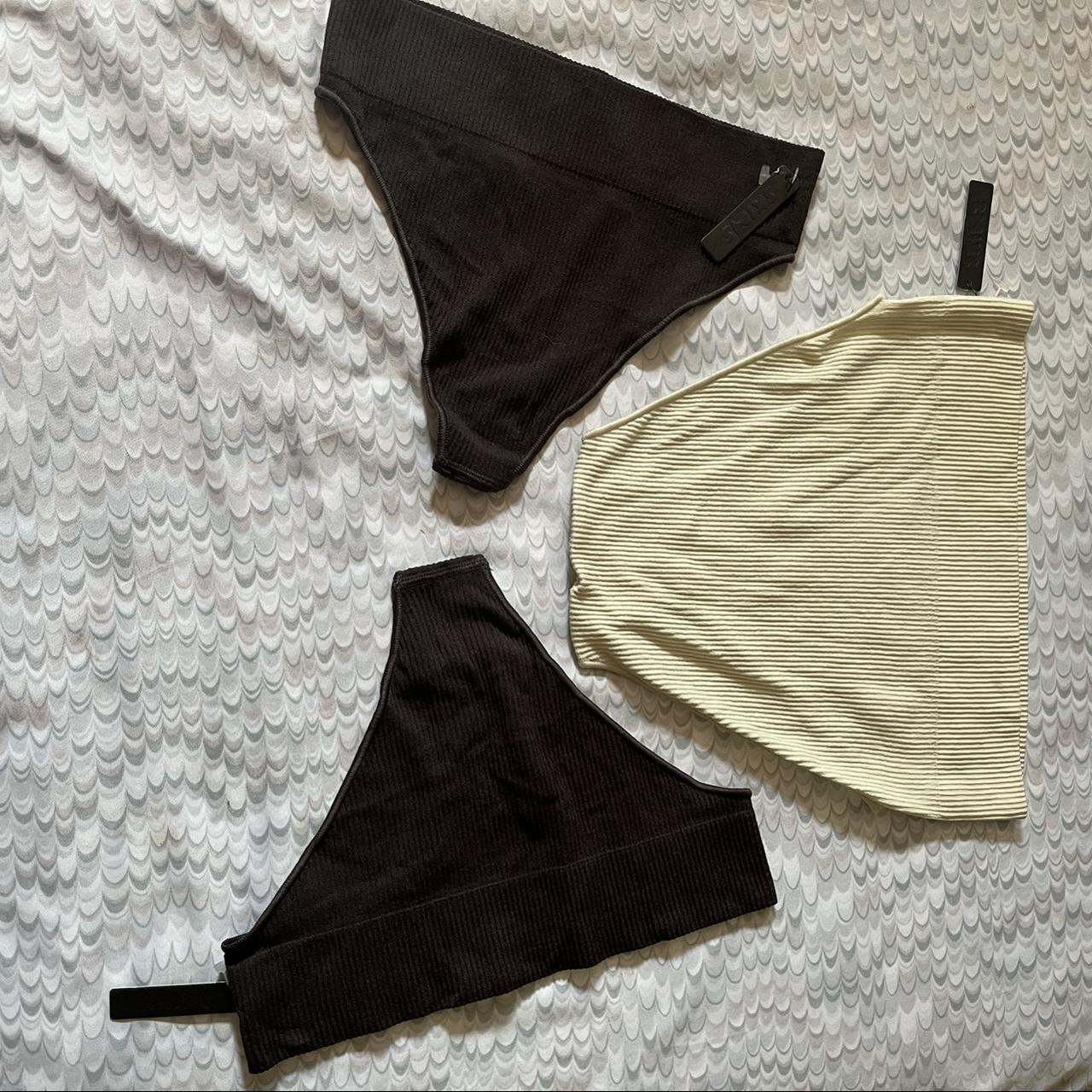Beautiful skims pack of three, 2 thong and one... - Depop