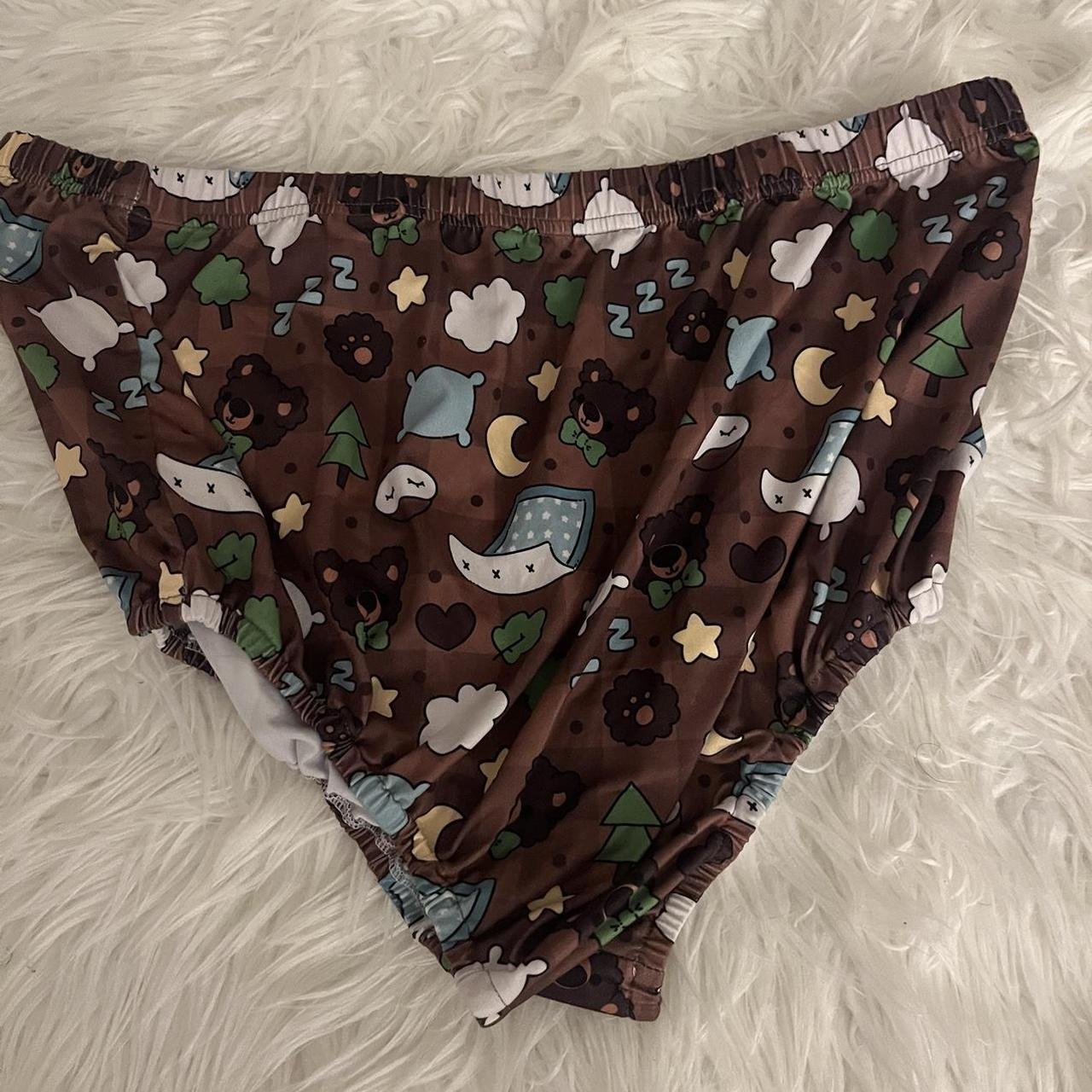 Large ODU Sleepy Bear bloomers. Too big on me.... - Depop