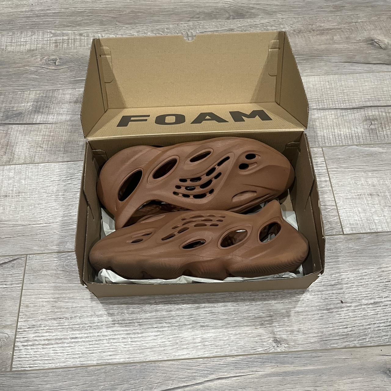 Adidas Yeezy Foam RnnR Clay Red color way original... - Depop