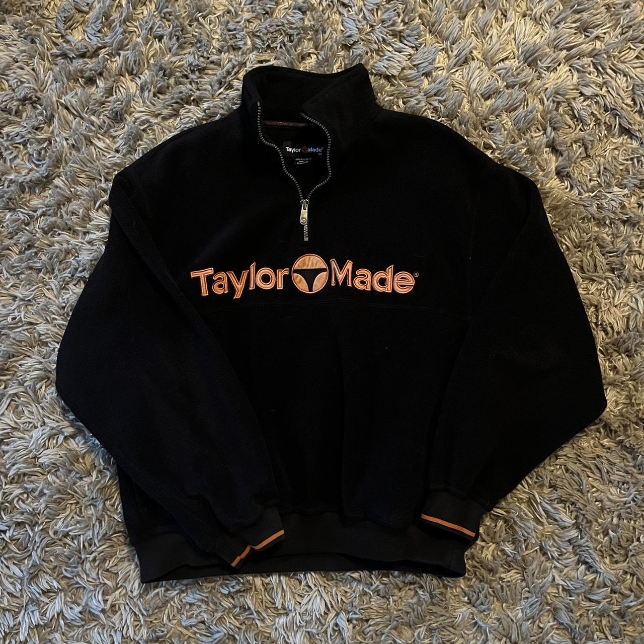 taylor made golf quarter zip fleece size medium... - Depop