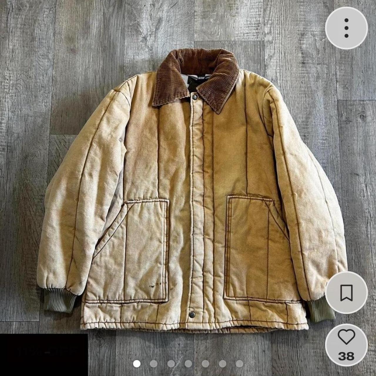 Vintage 80s walls work jacket blizzard proof.... | Depop