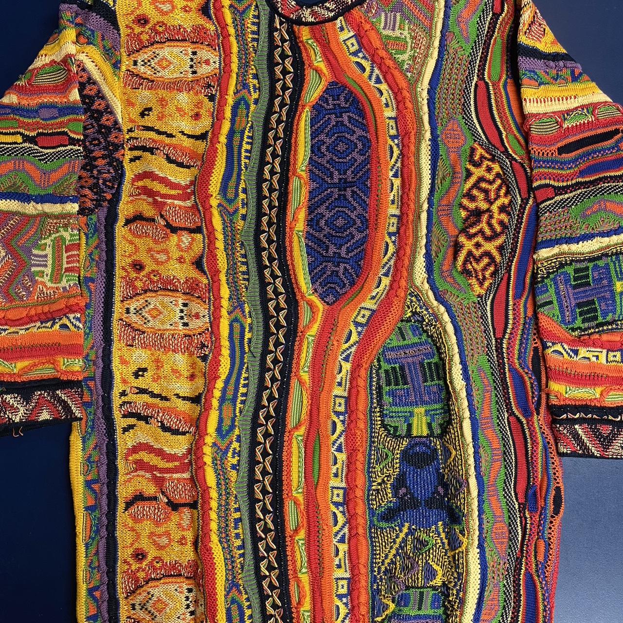 Vintage Coogi Sweater. Rare and Amazing pattern.... - Depop