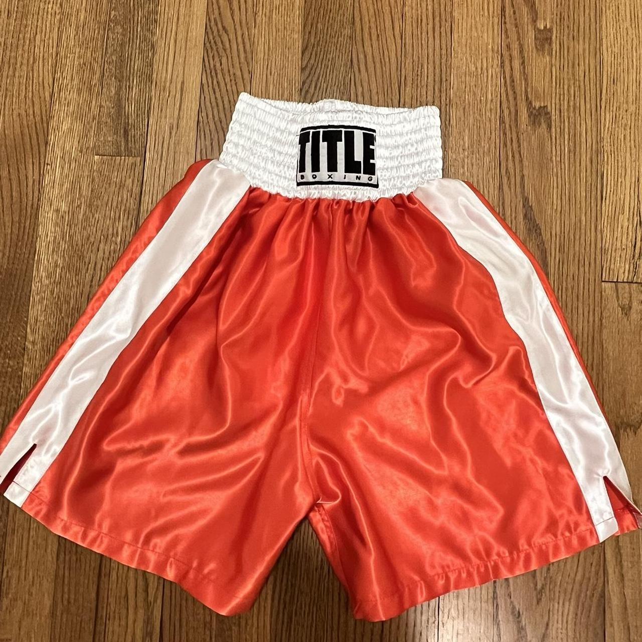 Title boxing shorts, sick color, fits 30-33 waist,... - Depop