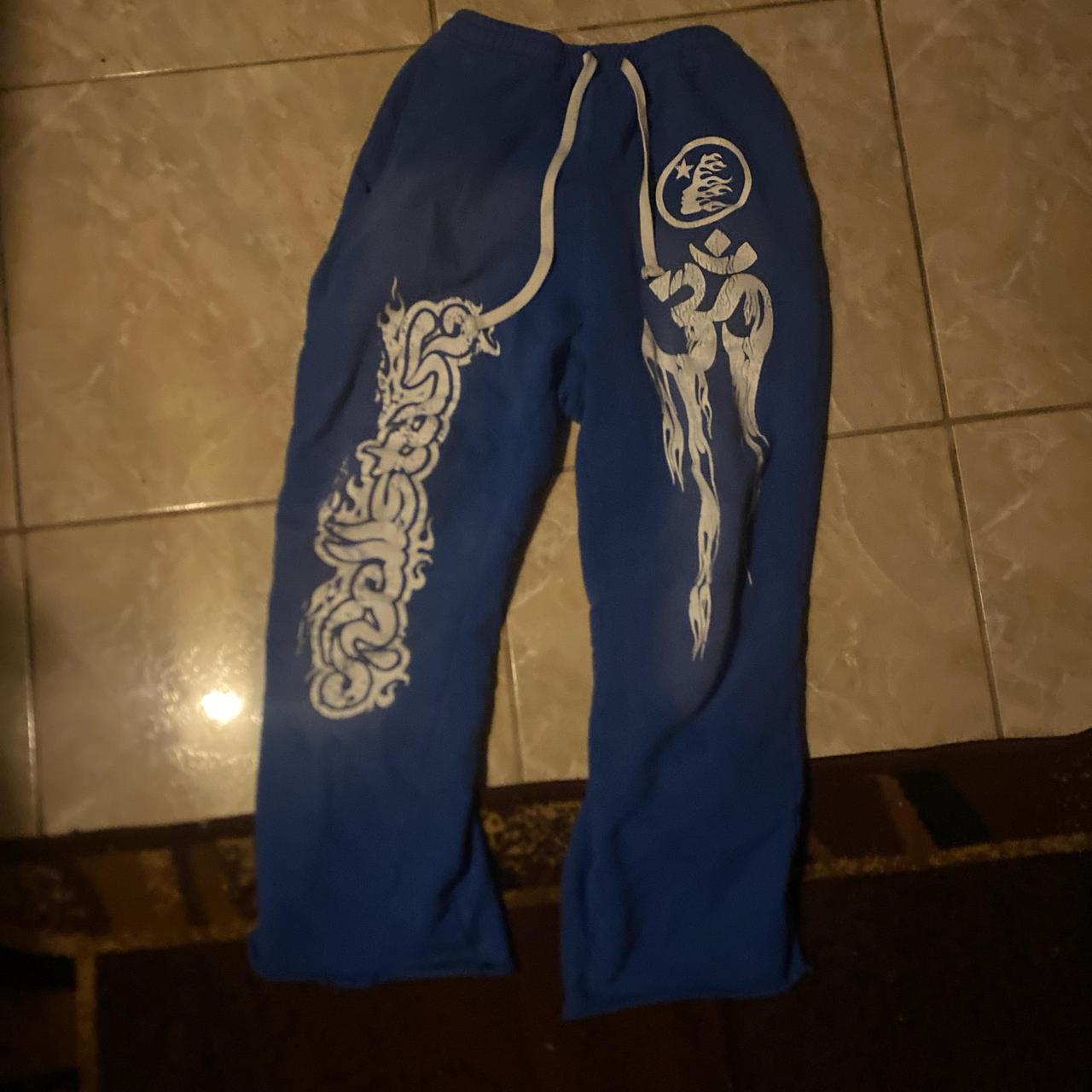 “HELLSTAR” Brand Flared Sweats Size “S” Fits like a... - Depop