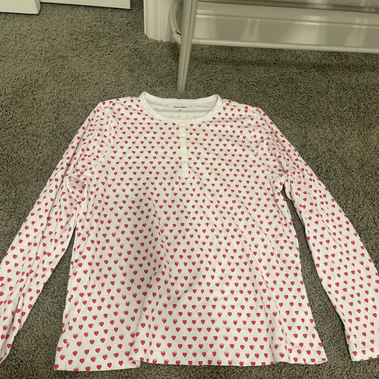 Roller rabbit pajama shirt Size S Worn a few times... - Depop