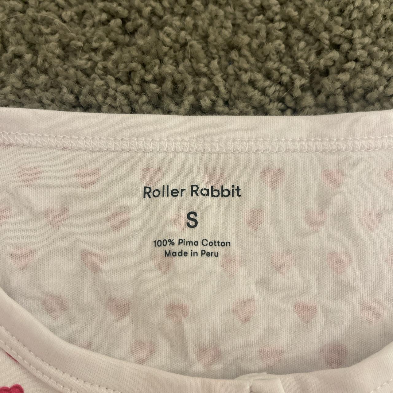 Roller rabbit pajama shirt Size S Worn a few times... - Depop
