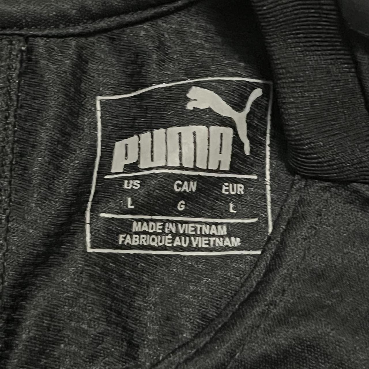 puma etihad airways men’s jersey large black size:... - Depop