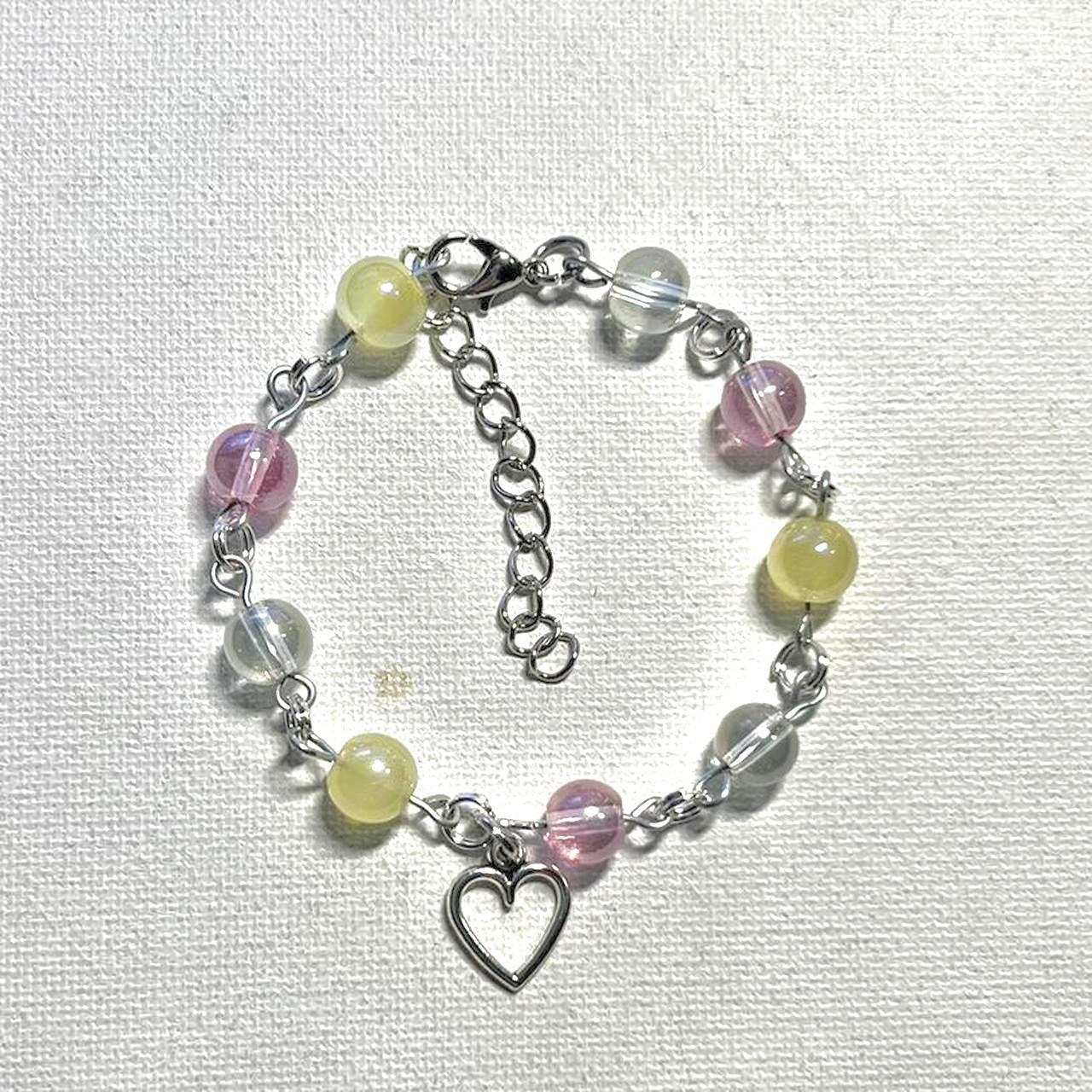 pink lemonade bracelet adjustable $5.50 + $4... - Depop