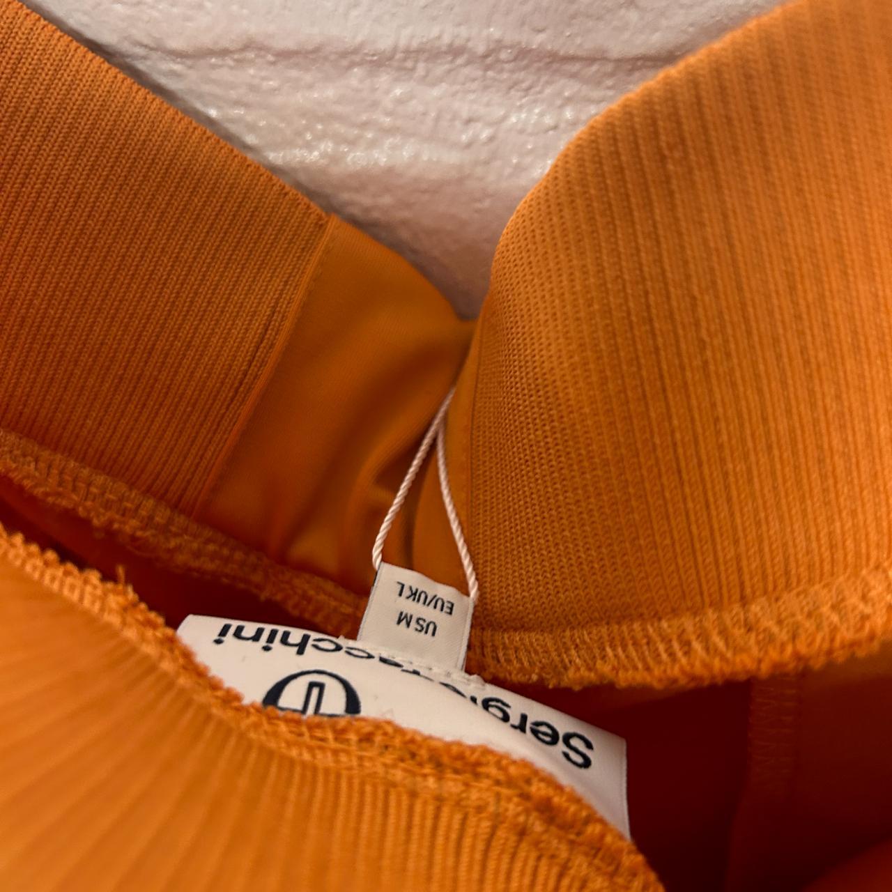 Sergio Tacchini Orange Tracksuit Bottoms - Brand New... - Depop