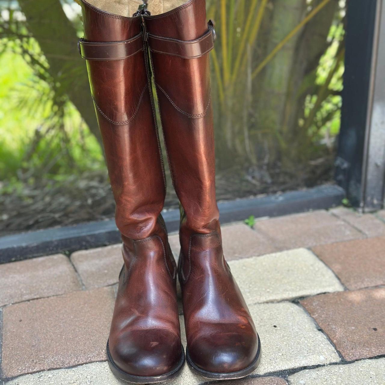 Frye Molly Button Tall Boots Frye Molly Button Tall... | Depop