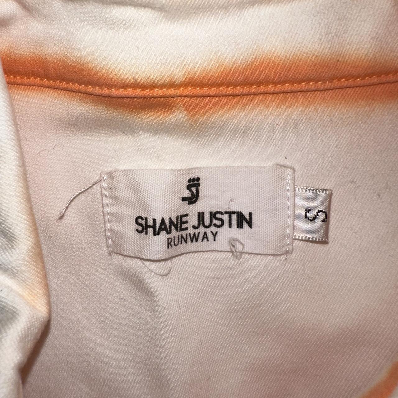 Shane Justin Orange spray painted set Size... - Depop