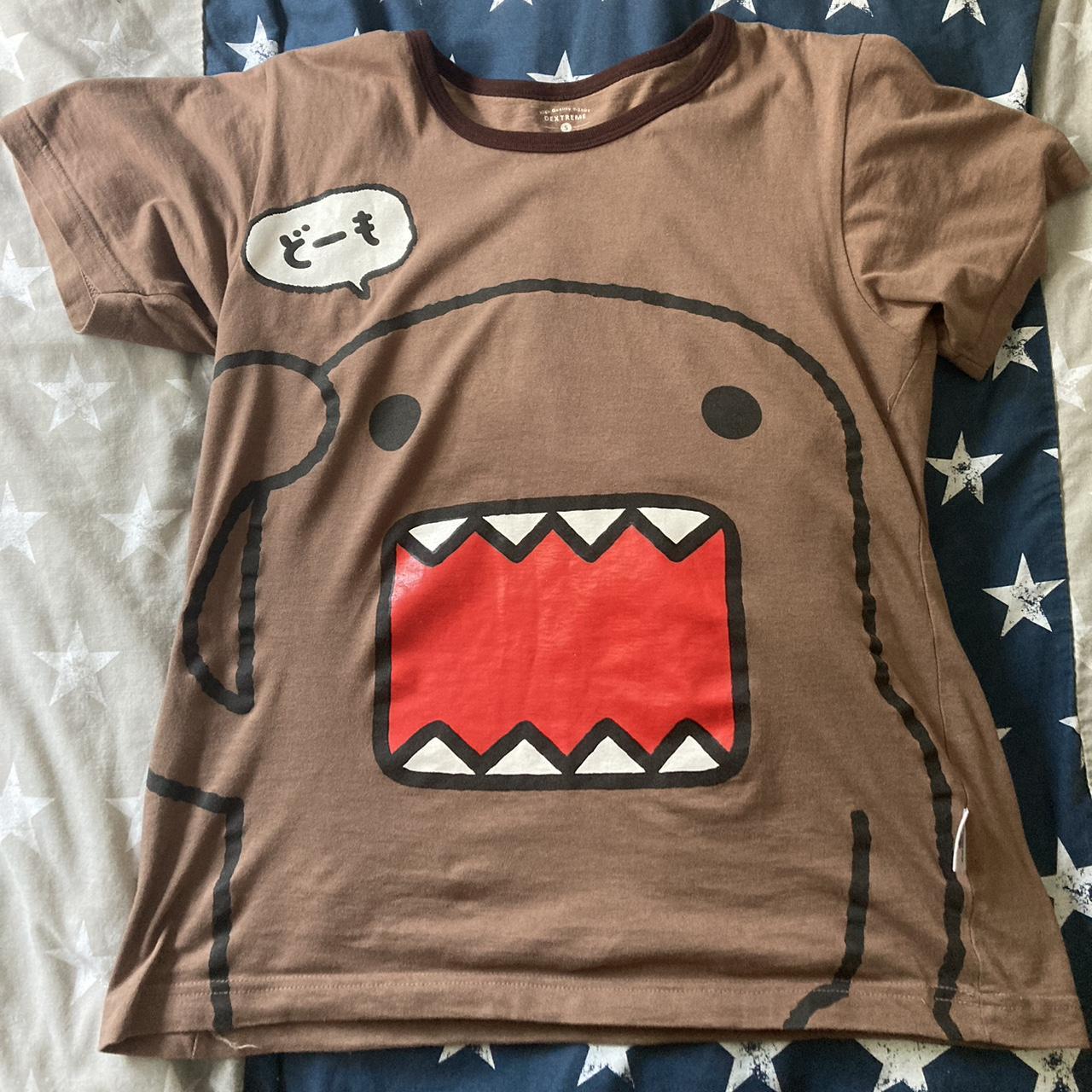 Rare domo shirt, size small but fits like a medium - Depop
