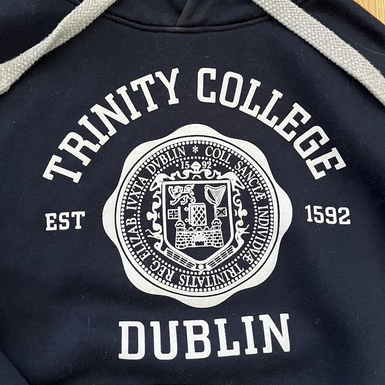 Trinity College Dublin Hoodie Size S - Depop